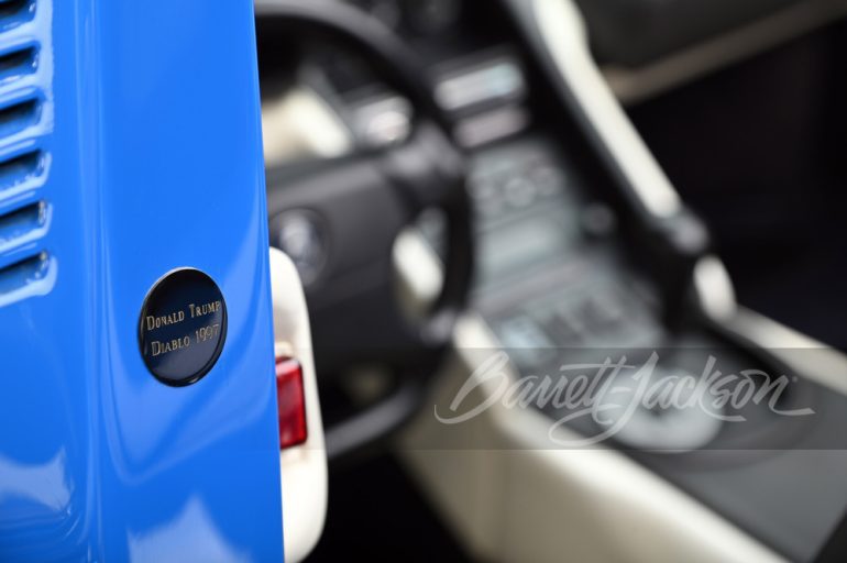 Donald Trump's 1997 Lamborghini Diablo VT Sells For A Record Price At ...