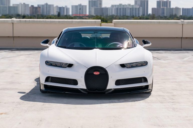 Someone Is Selling Their 2019 Bugatti Chiron On Bring A Trailer