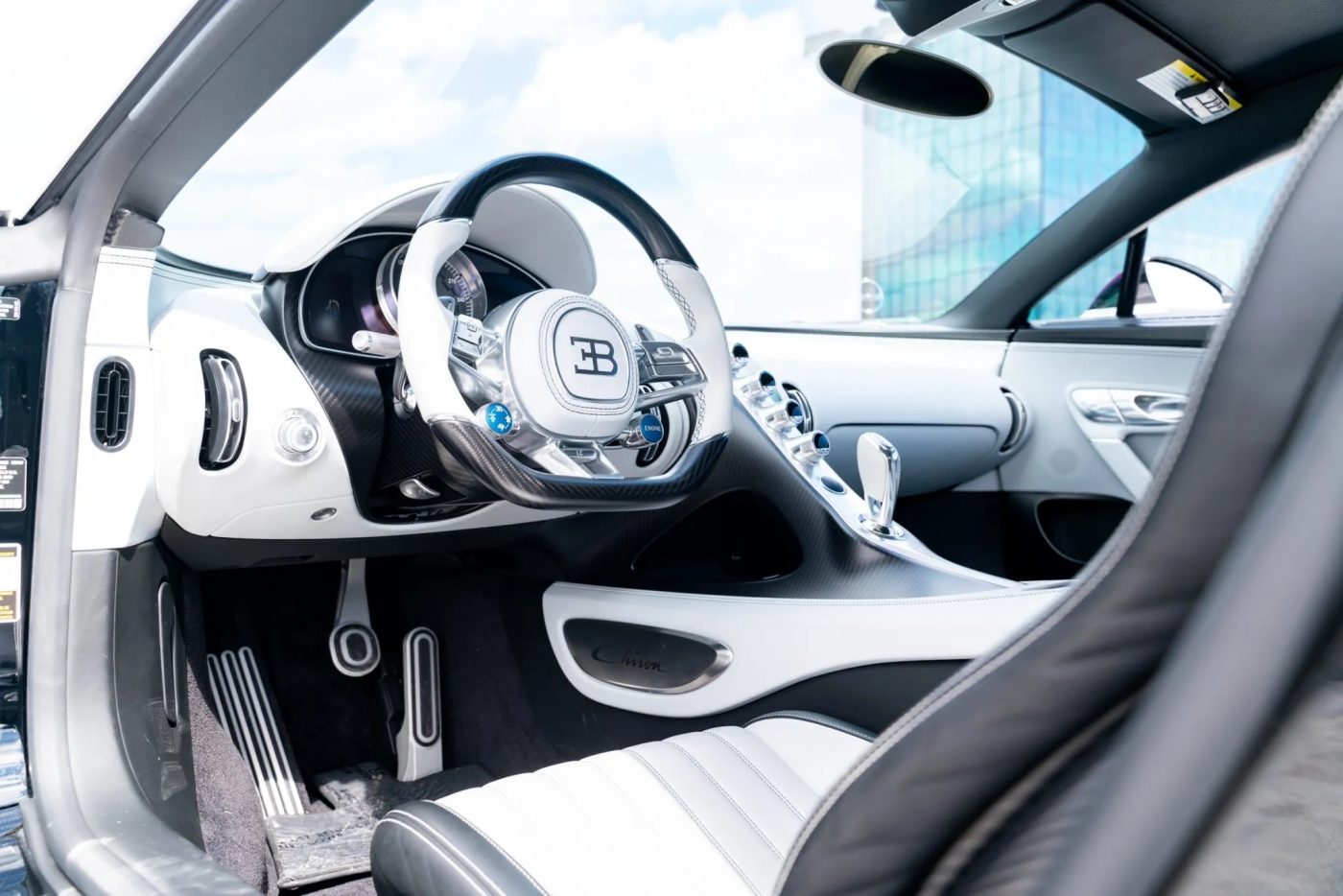 Someone Is Selling Their 2019 Bugatti Chiron On Bring A Trailer