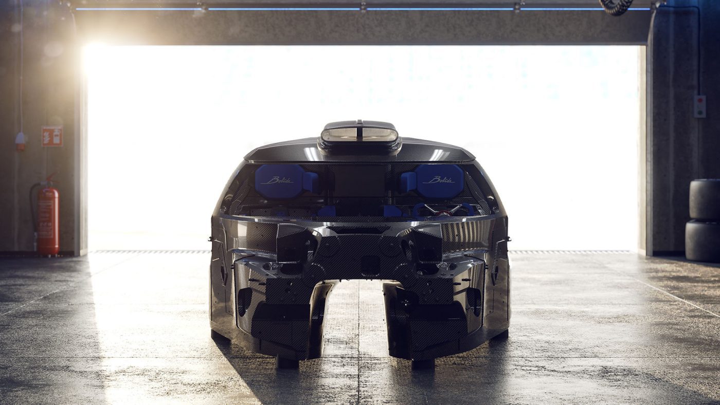 Bugatti is working hard to develop their Bolide chassis to the highest ...