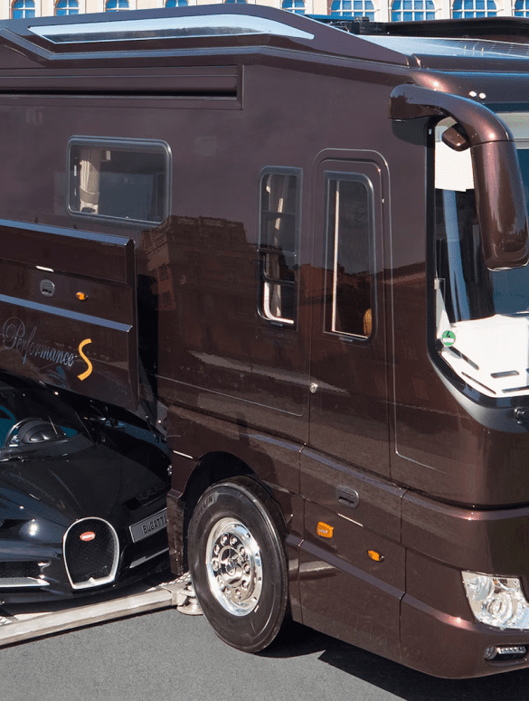The Volkner Mobil Performance S: Mega Motorhome With a Supercar Garage