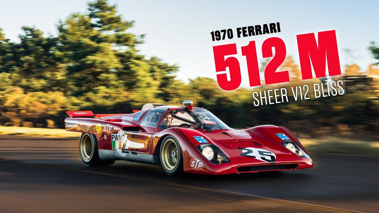 VIDEO: Pure V12 Bliss From A 1970 Ferrari 512 M