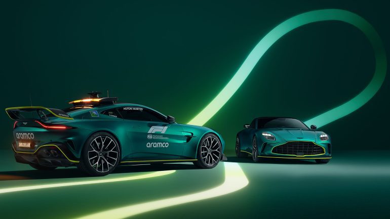 Aston Martin Vantage becomes the new Official FIA Safety Car in F1