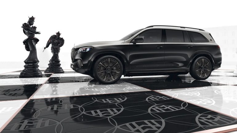 The Mercedes-Maybach EQS Night Series is a $205,000 high-end SUV