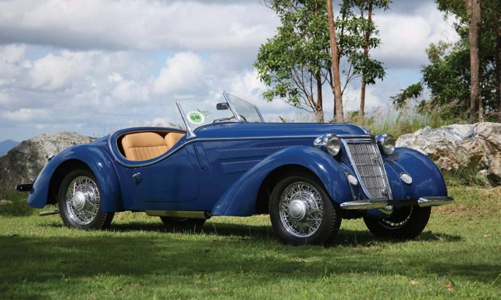 1937 Wanderer W25K Sports Roadster - Sibling Rivalry