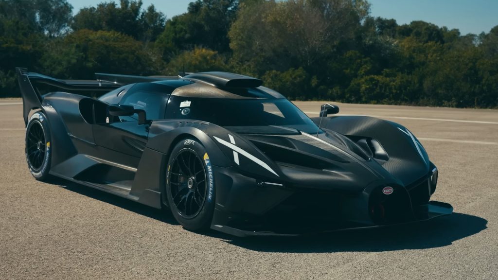 VIDEO: Going flat-out in the Bugatti Bolide