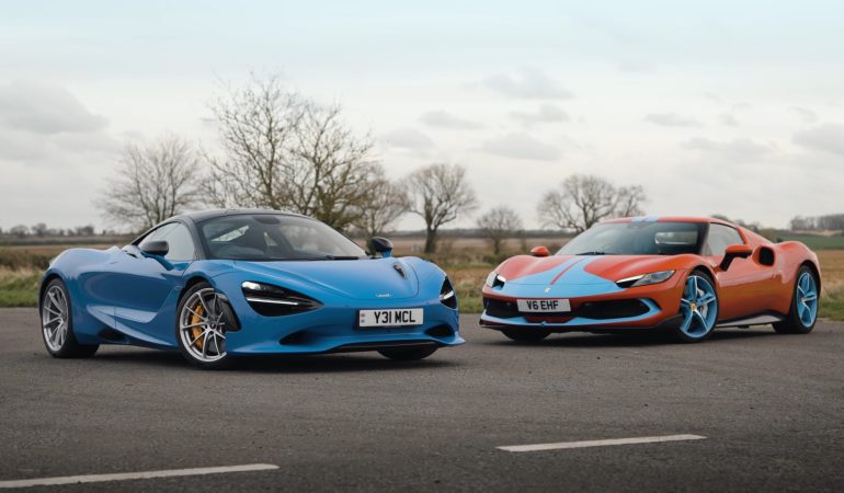 Ferrari 296 GTB vs. McLaren 750S: A Clash of Supercar Titans