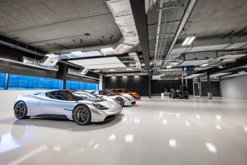 Gordon Murray Automotive's new T.50 production line