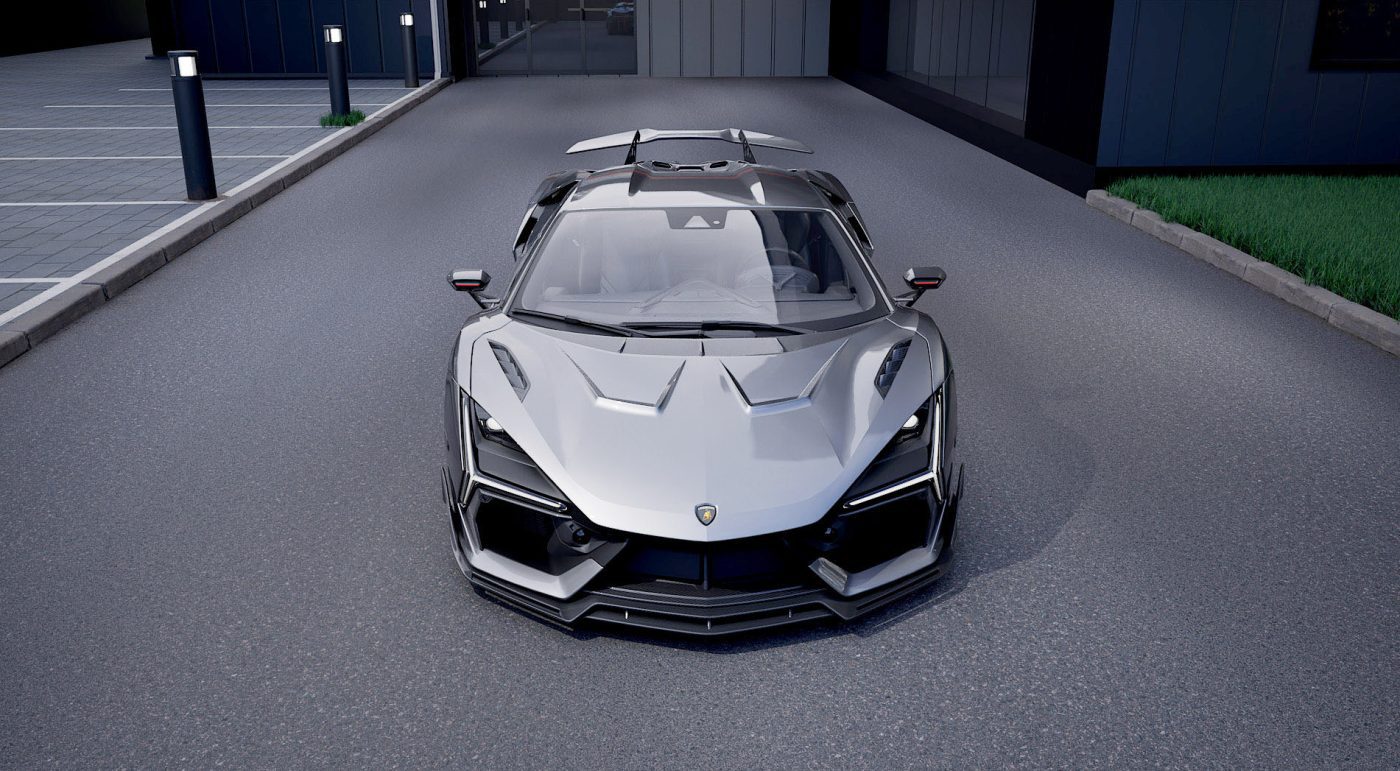 Check out the new Aero kit from Duke Dynamics for the Lamborghini Revuelto
