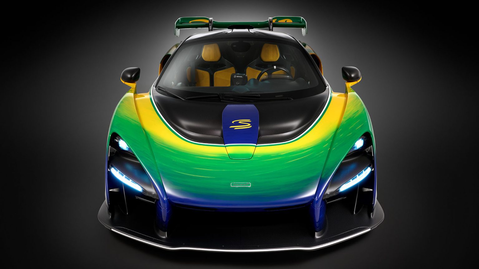 McLaren tribute to Ayrton Senna
