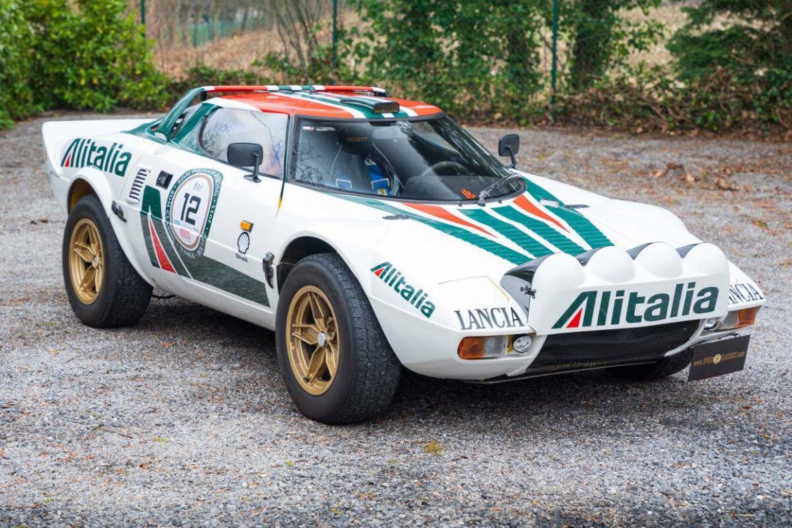 Lancia Stratos Rally Car