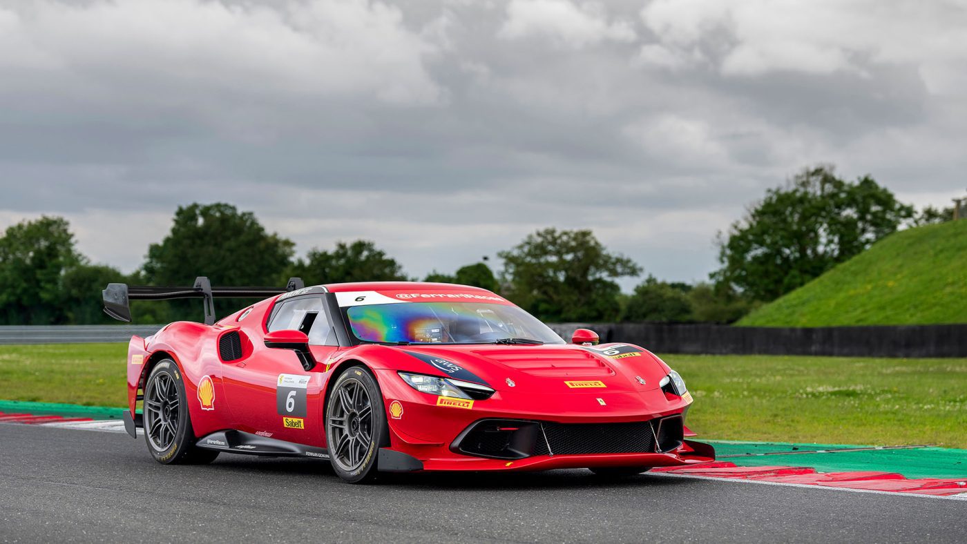 The track debut of the Ferrari 296 Challenge