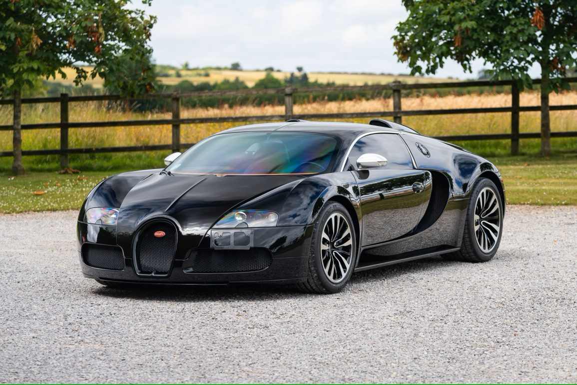 FOR SALE: Limited Edition Bugatti Veyron Sang Noir