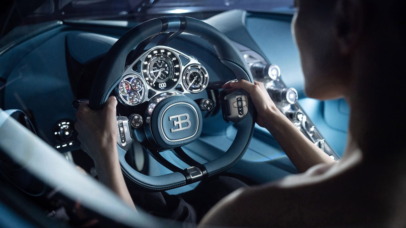 The design process of the Bugatti Tourbillon