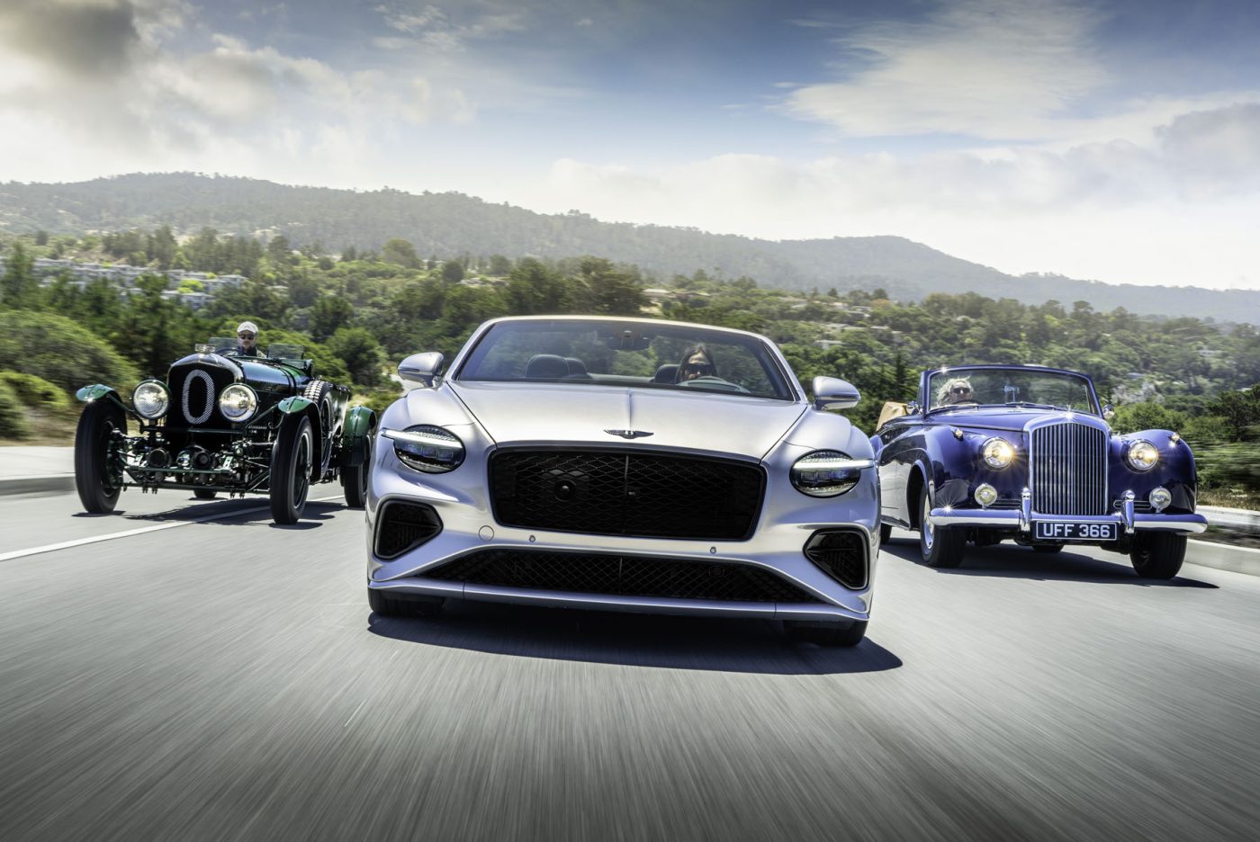 Bentleys Old and New Grace Monterey Car Week