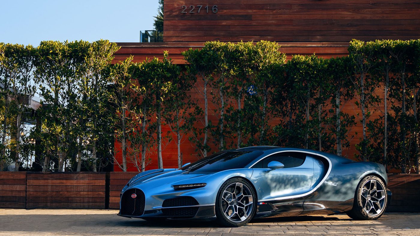 The Bugatti Tourbillon takes over California