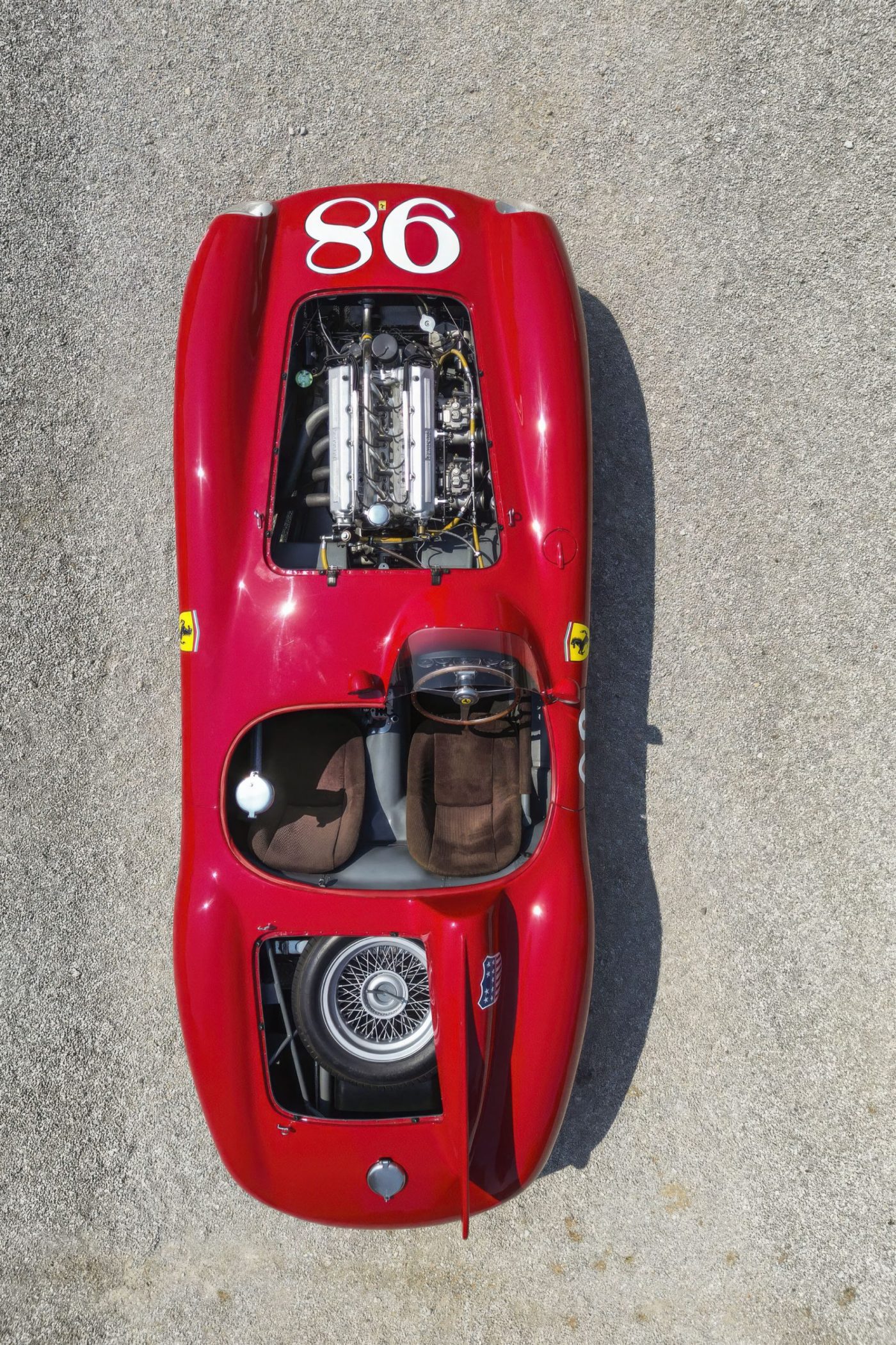 Ferrari 857S returns to Pebble Beach 68 years later!