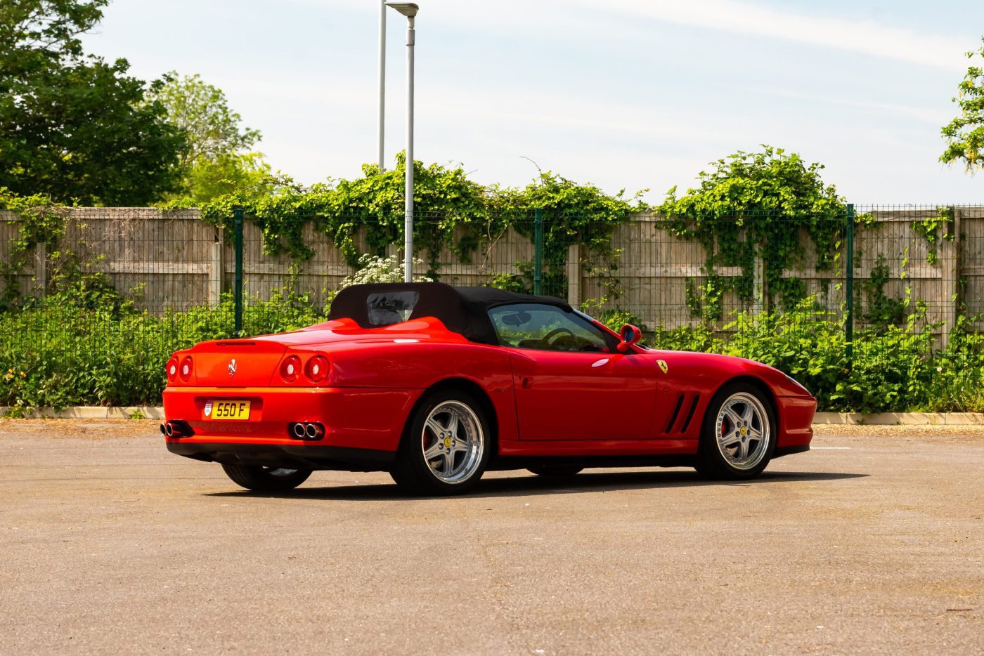 Car Of The Day: 2001 Ferrari 550 Barchetta Pininfarina