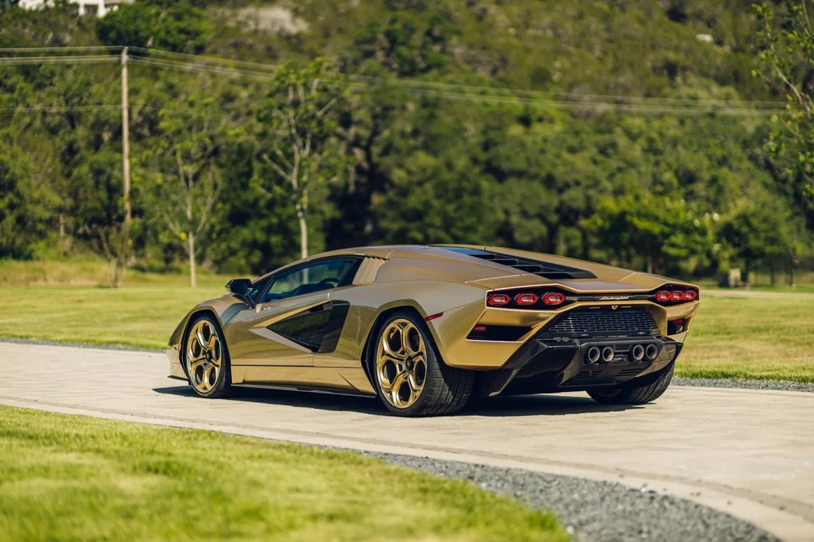 Ultra-Rare Lamborghini Countach LPI 800-4 with Low Mileage Up For Sale