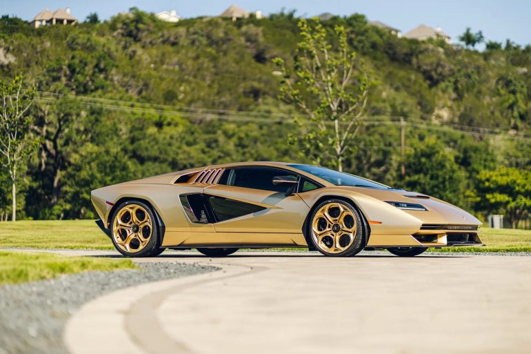 Ultra-Rare Lamborghini Countach LPI 800-4 with Low Mileage Up For Sale