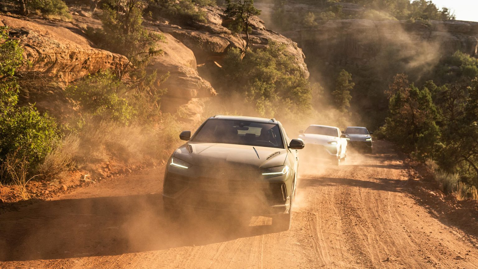 Esperienza Avventura in Zion National Park featuring the Lamborghini Urus S