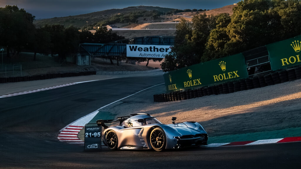 VIDEO: McMurtry Spéirling Pure Takes on Laguna Seca