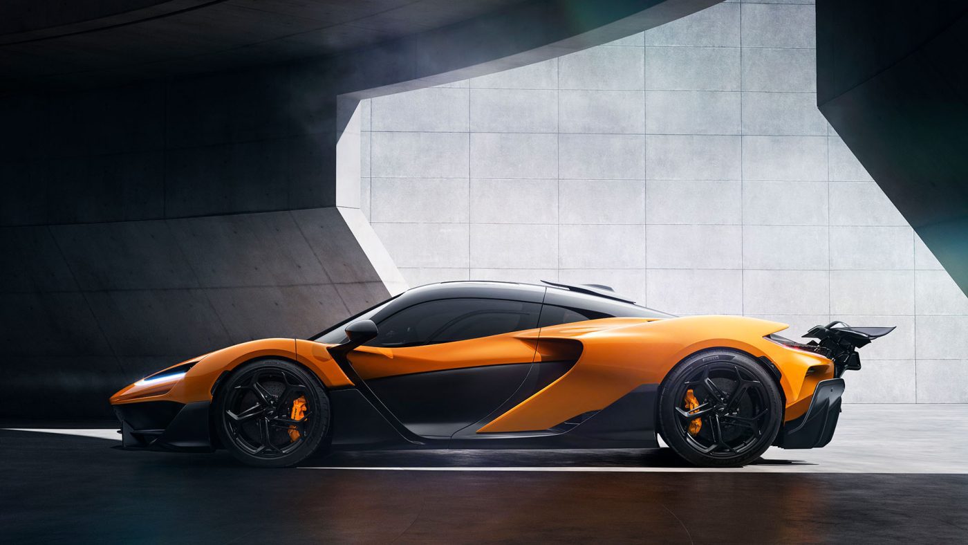 The new McLaren W1 supercar
