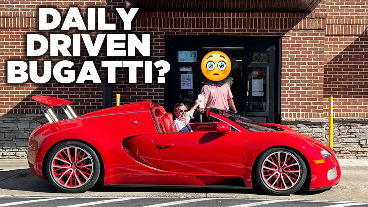 VIDEO: What it's like to use a Bugatti as a Daily Driver