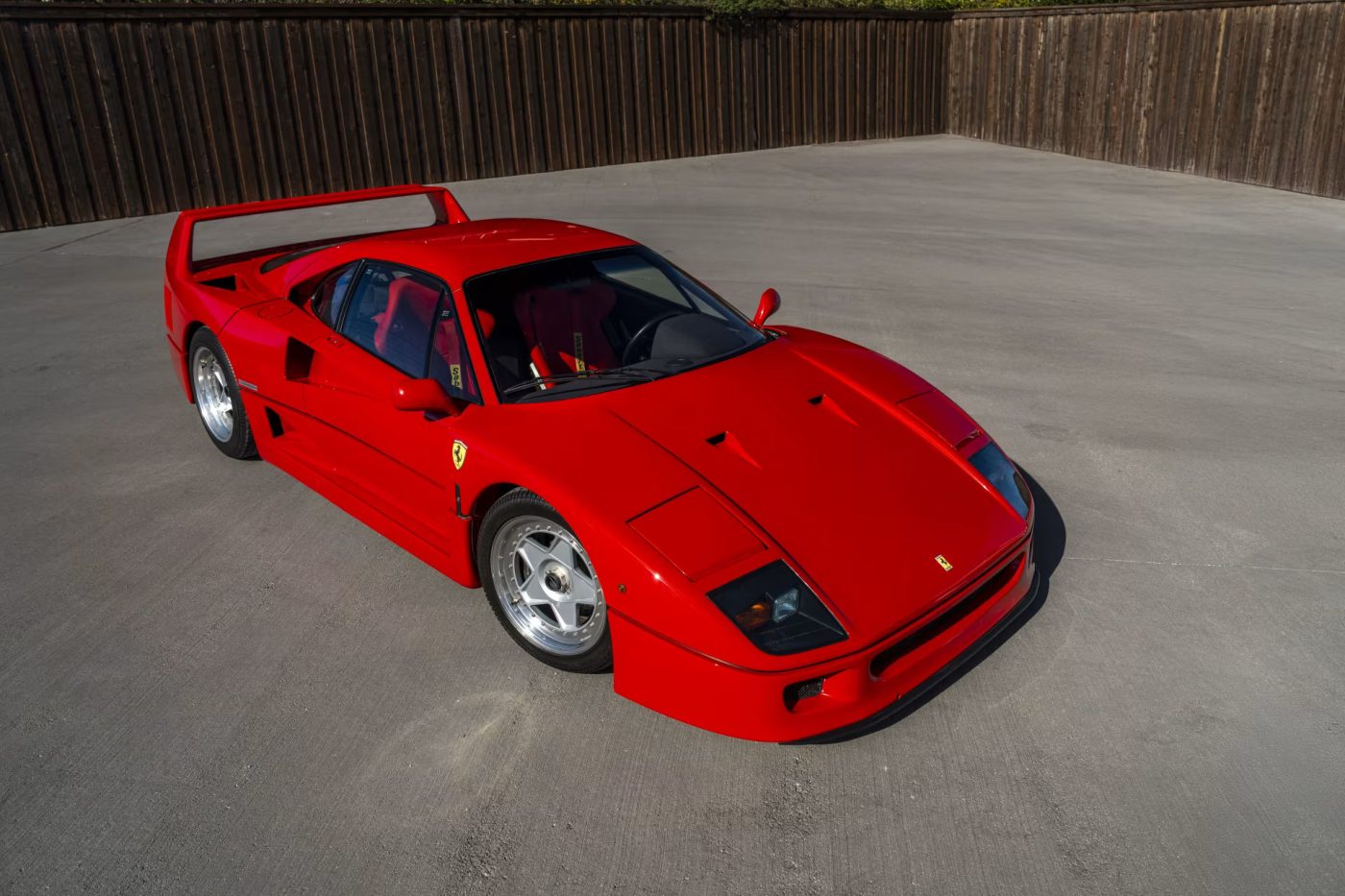 FOR SALE: Rare 1992 Ferrari F40 Could Fetch up to $3.5 million at Auction