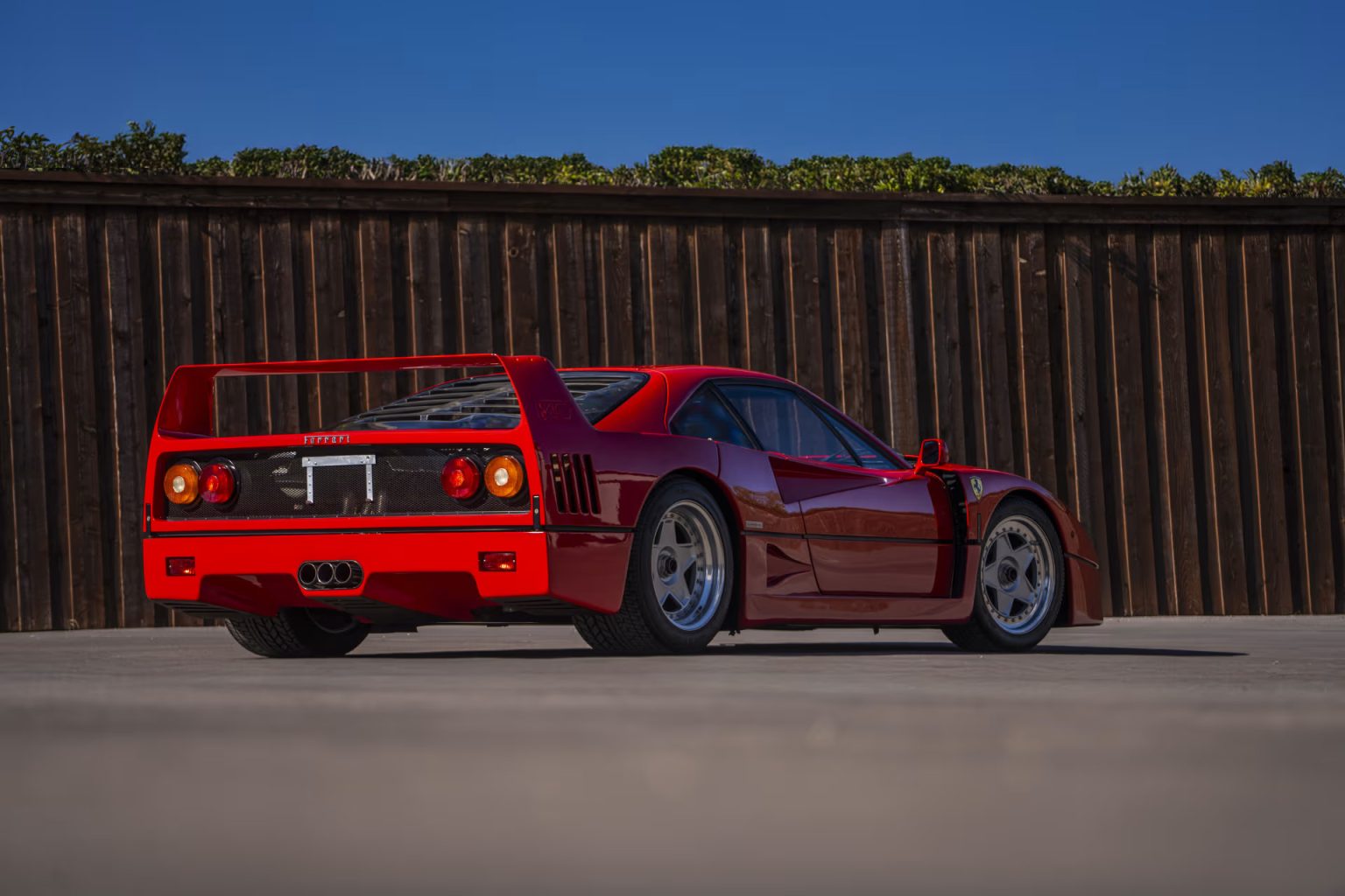 FOR SALE: Rare 1992 Ferrari F40 Could Fetch up to $3.5 million at Auction