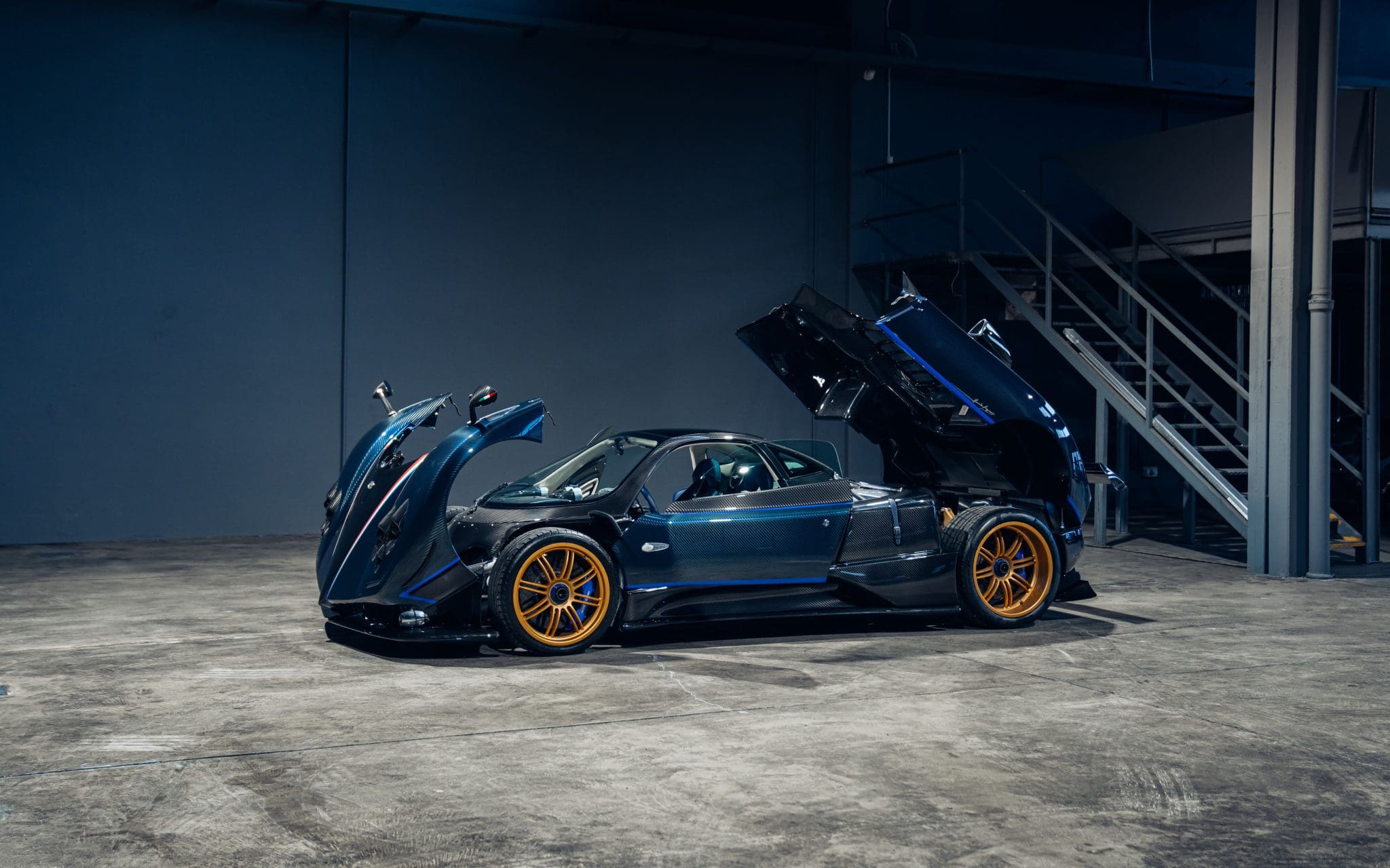 FOR SALE: Ultra-Rare 2011 Pagani Zonda Tricolore