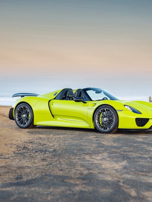 FOR SALE: 2015 Porsche 918 Spyder Weissach with only 475 km