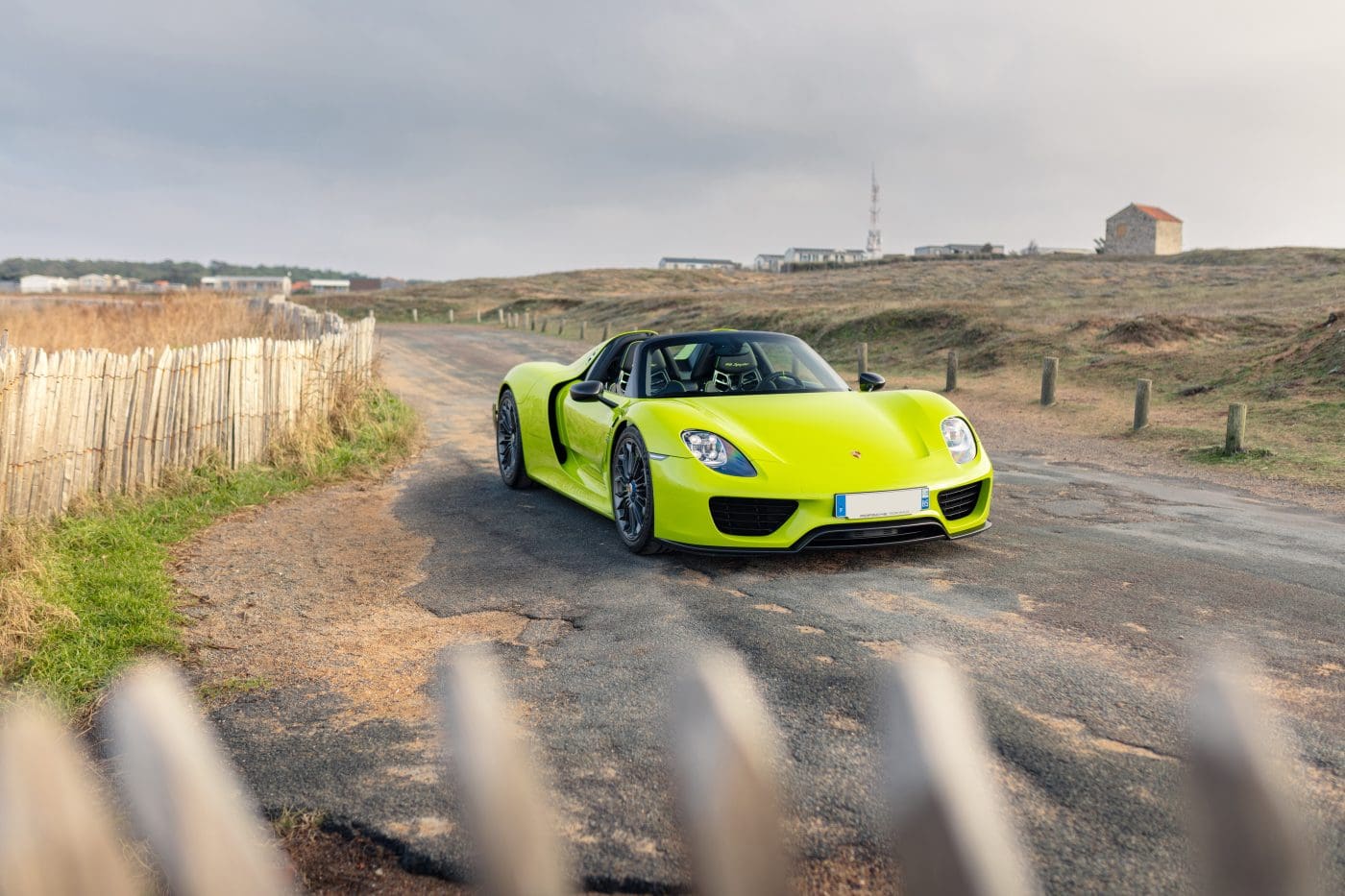 FOR SALE: 2015 Porsche 918 Spyder Weissach with only 475 km