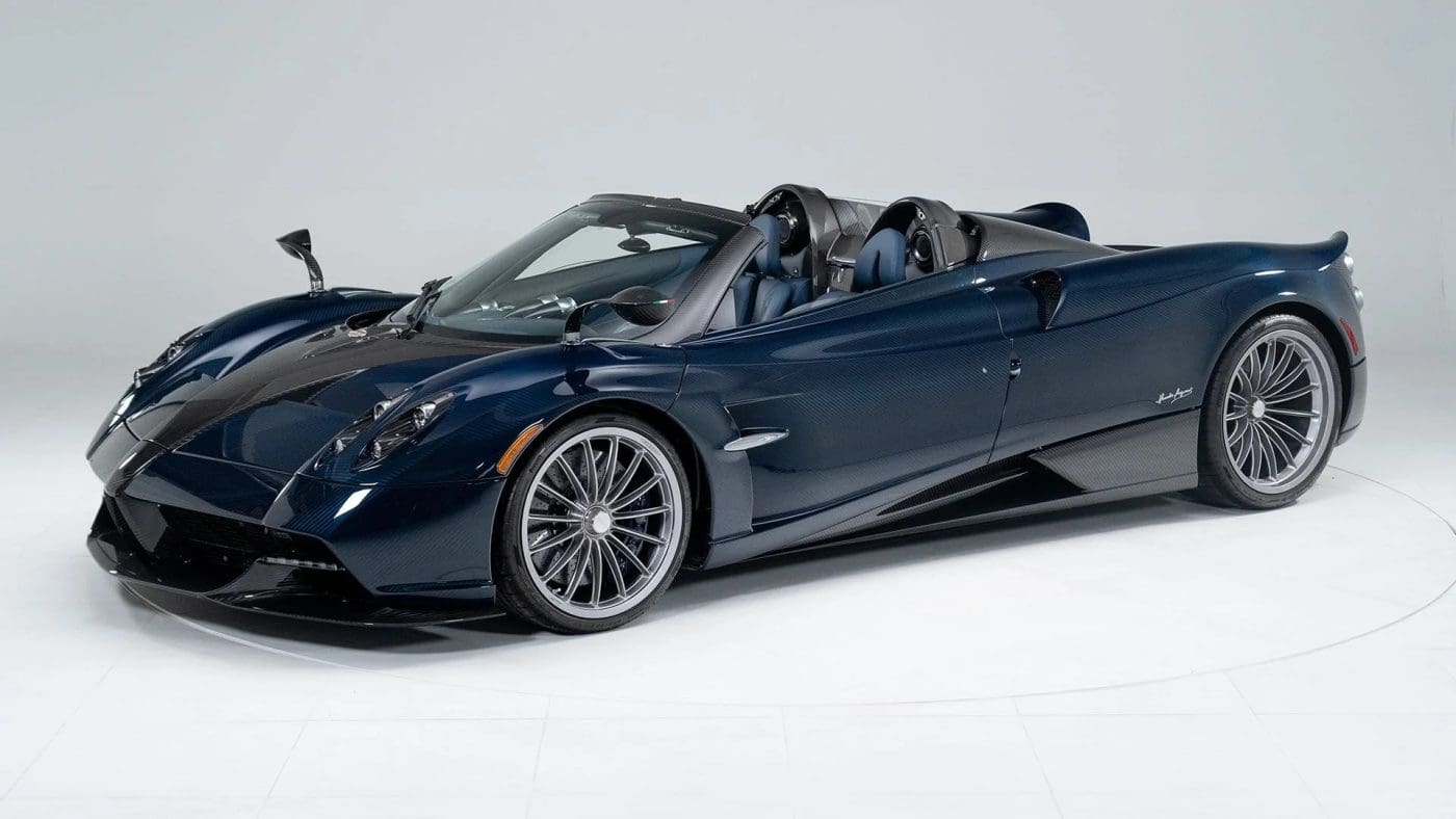 2018 Pagani Huayra Roadster at Auction