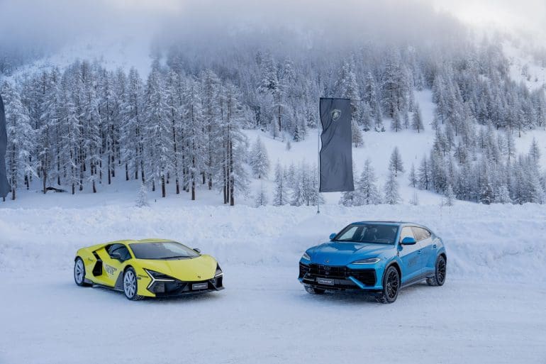 Lambos on Ice!