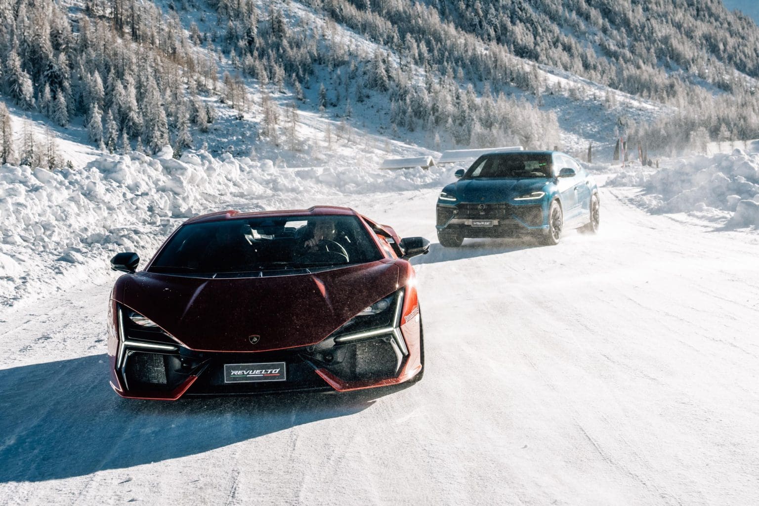Lambos on Ice!