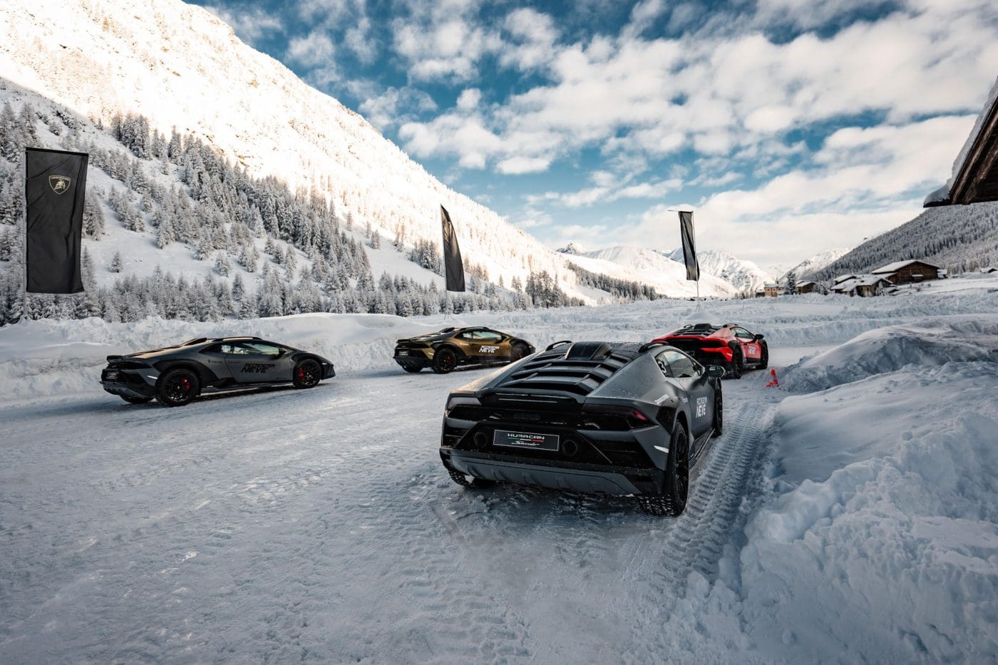 Lambos on Ice!