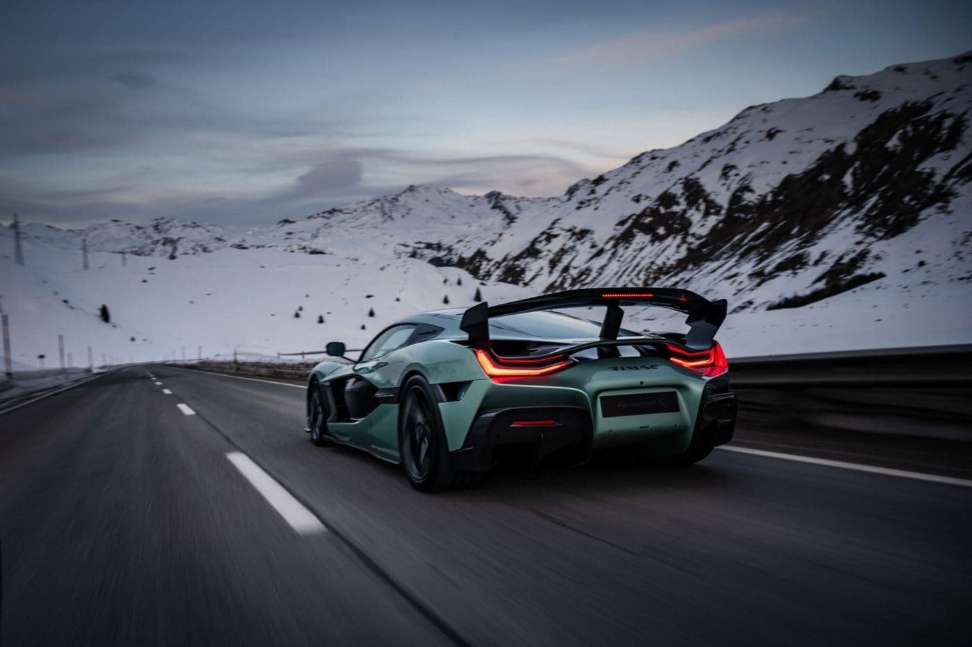 Rimac Nevera R at The I.C.E St. Moritz