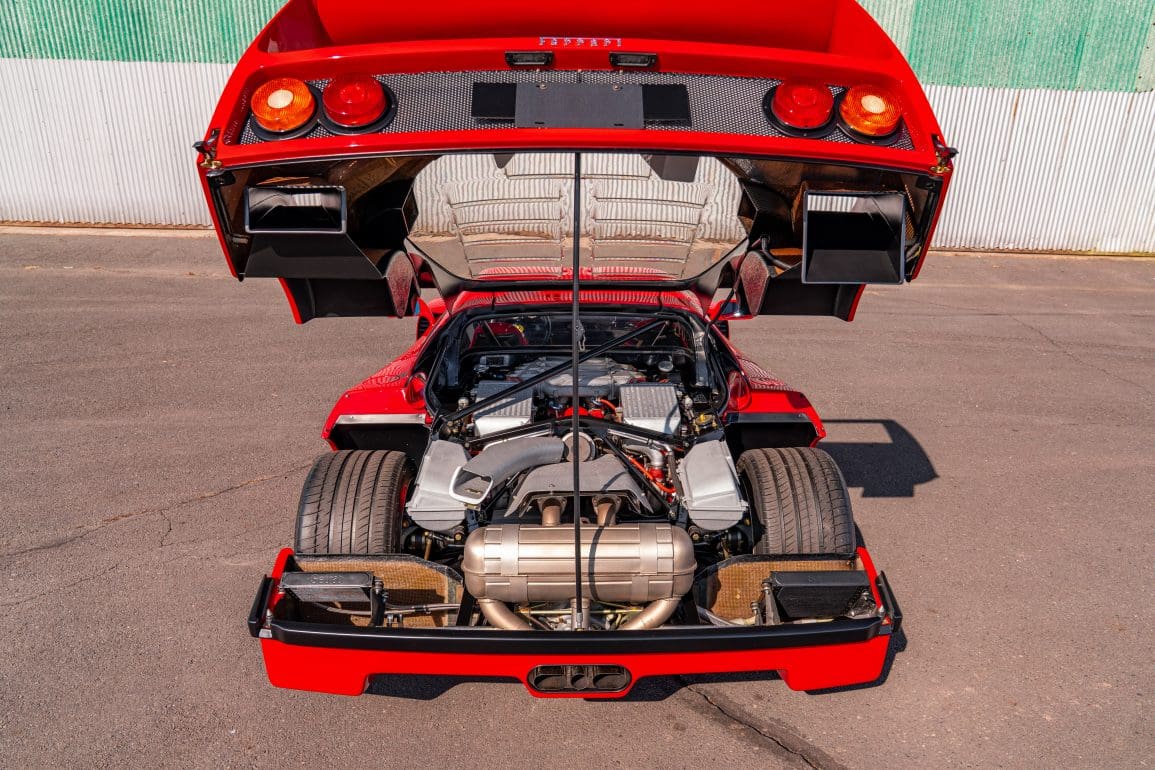 Ultra-Rare US-Spec Ferrari F40 Open for Bidding