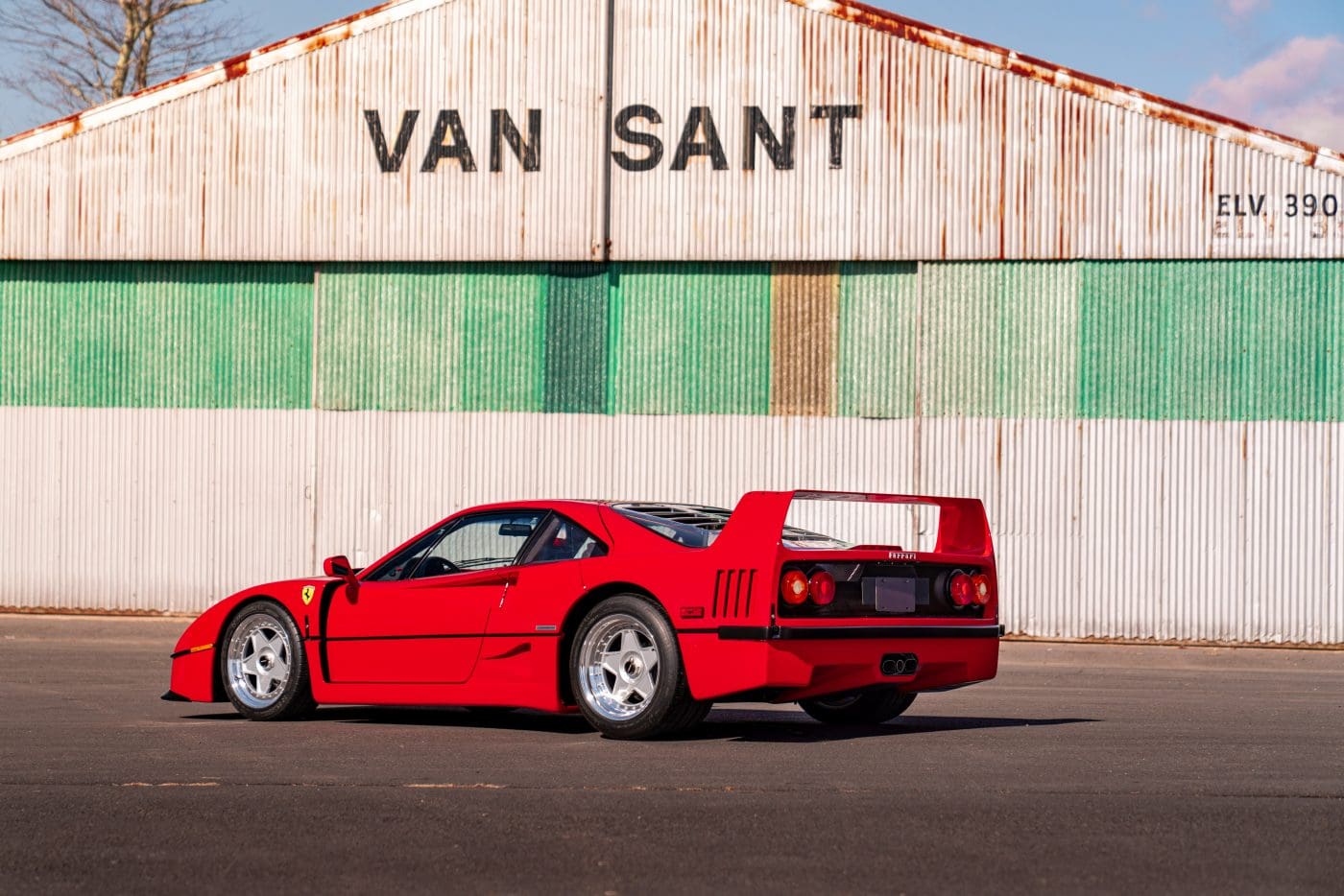 Ultra-Rare US-Spec Ferrari F40 Open for Bidding