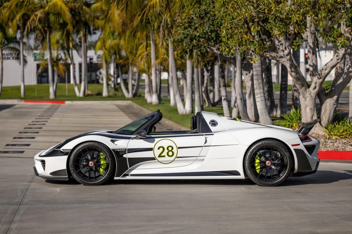 FOR SALE: 2015 Porsche 918 Spyder Weissach Package