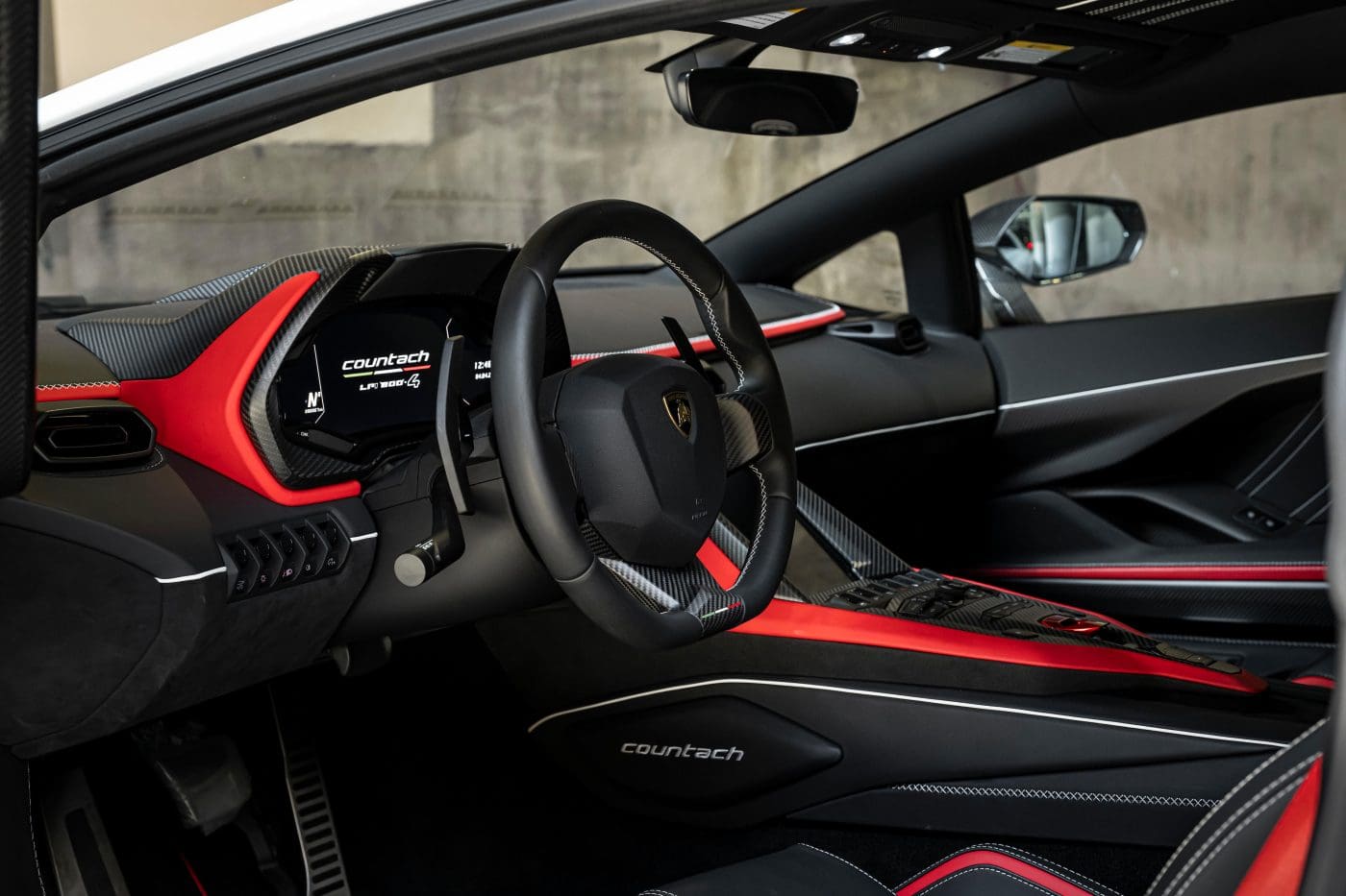 2022 Lamborghini Countach LPI 800-4 Hits the Auction Block