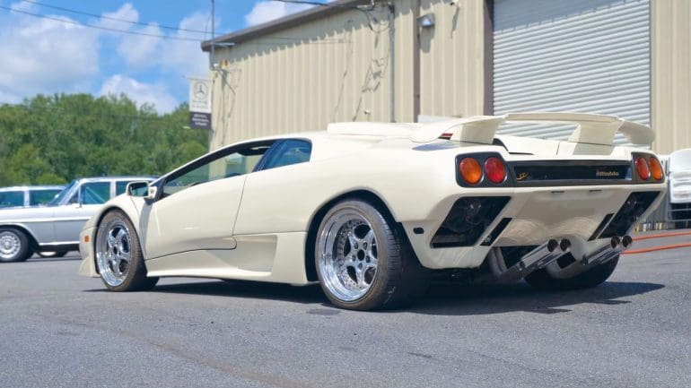 The long-lost Victoria's Secret 1998 Lamborghini Diablo SV