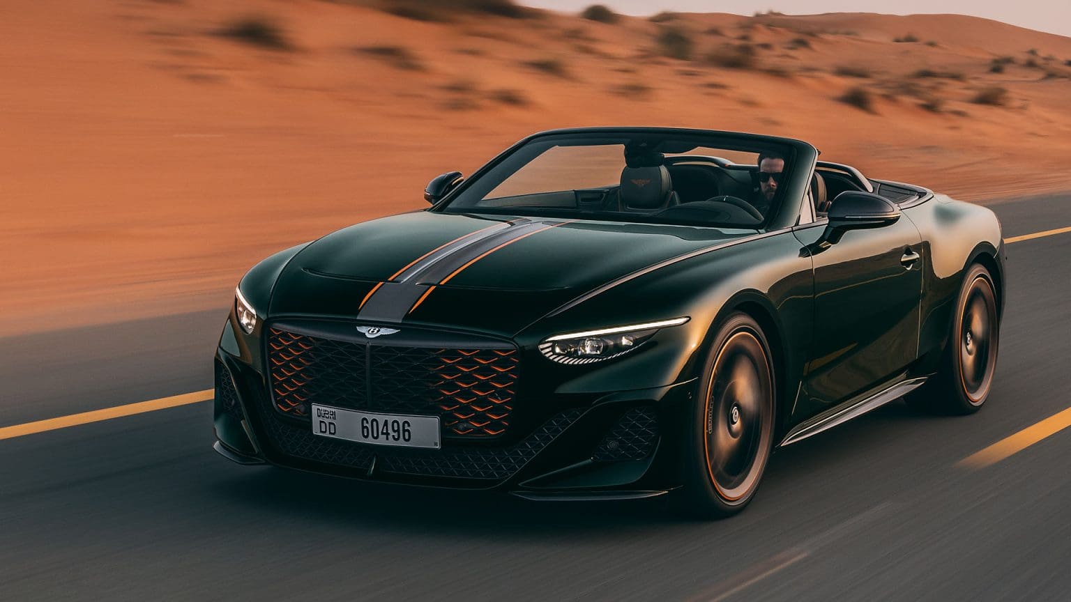 Bentley shows the Batur Convertible in Dubai