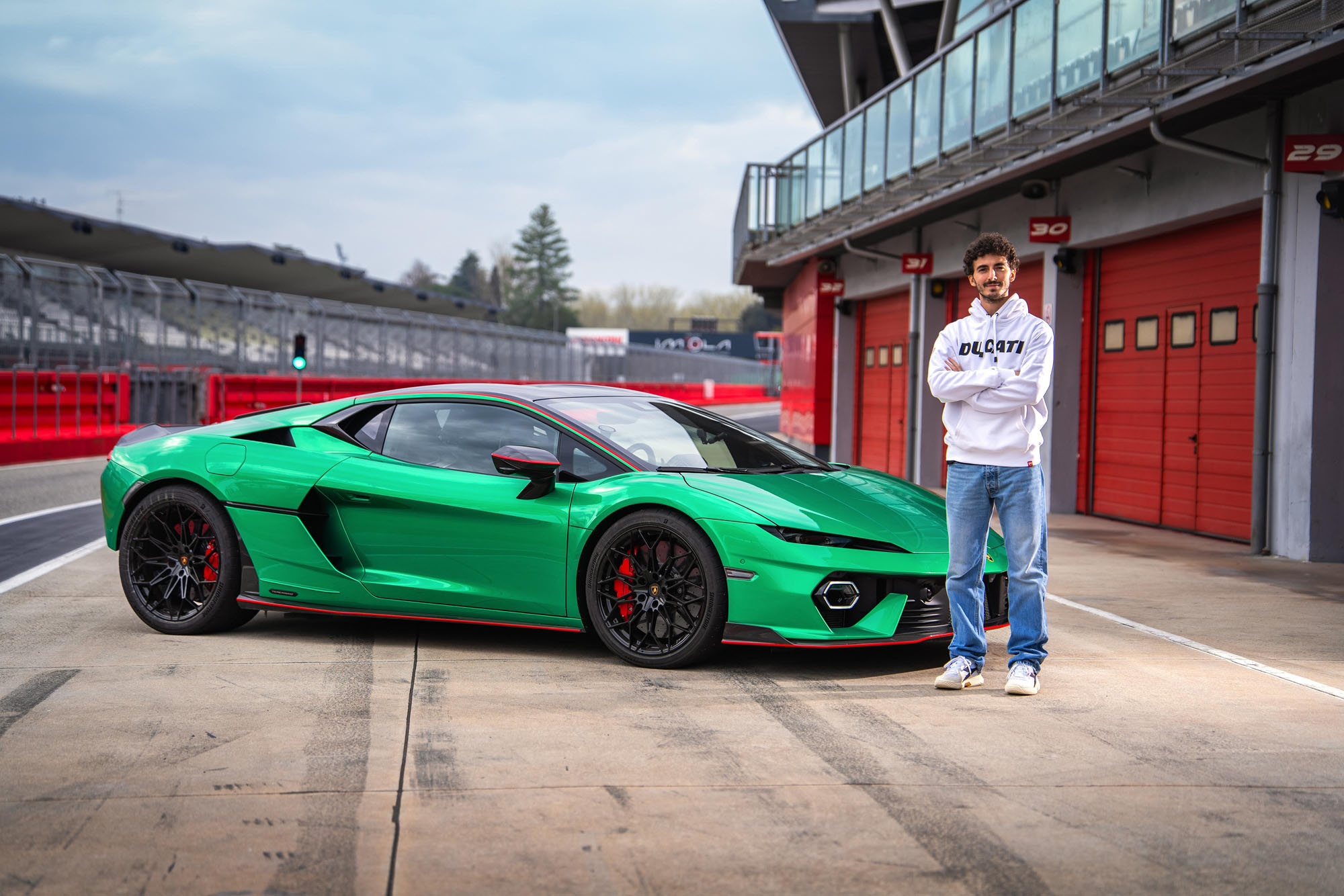 Lamborghini Temerario Gets MotoGP Champion