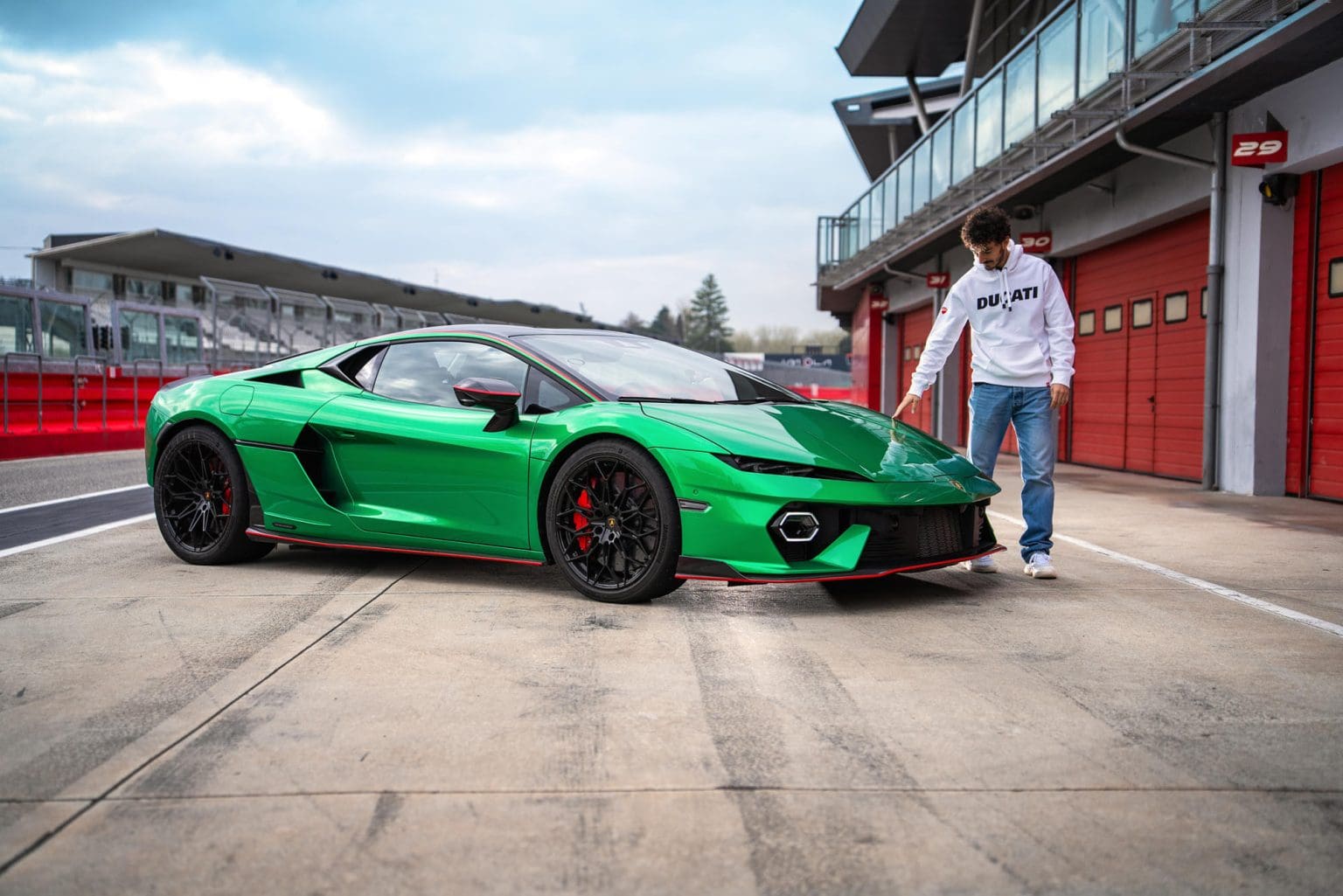 Lamborghini Temerario Gets MotoGP Champion