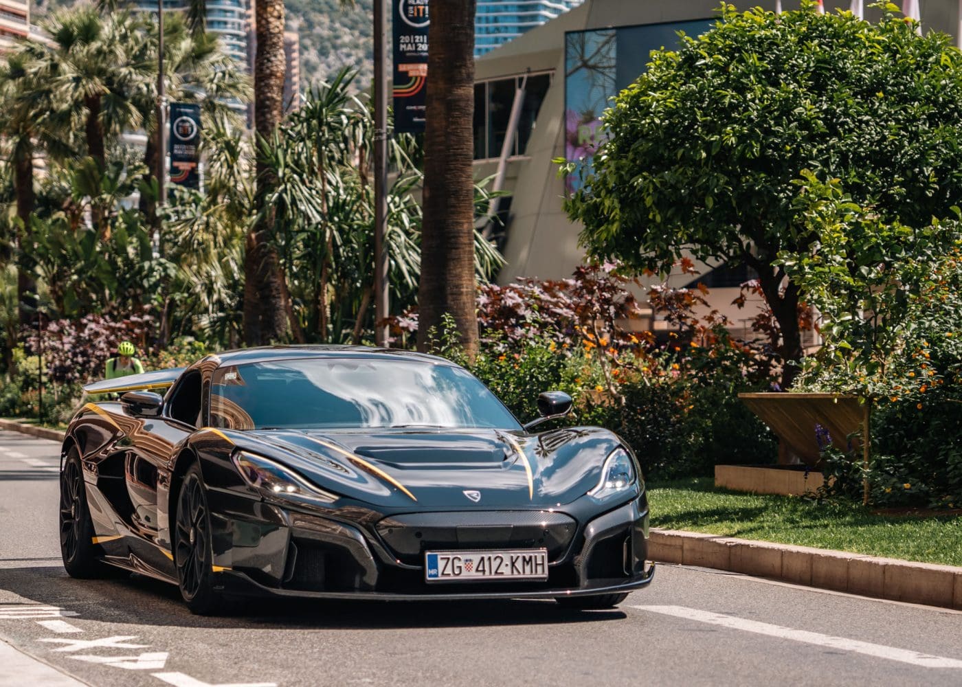 Rimac at Monaco Grand Prix