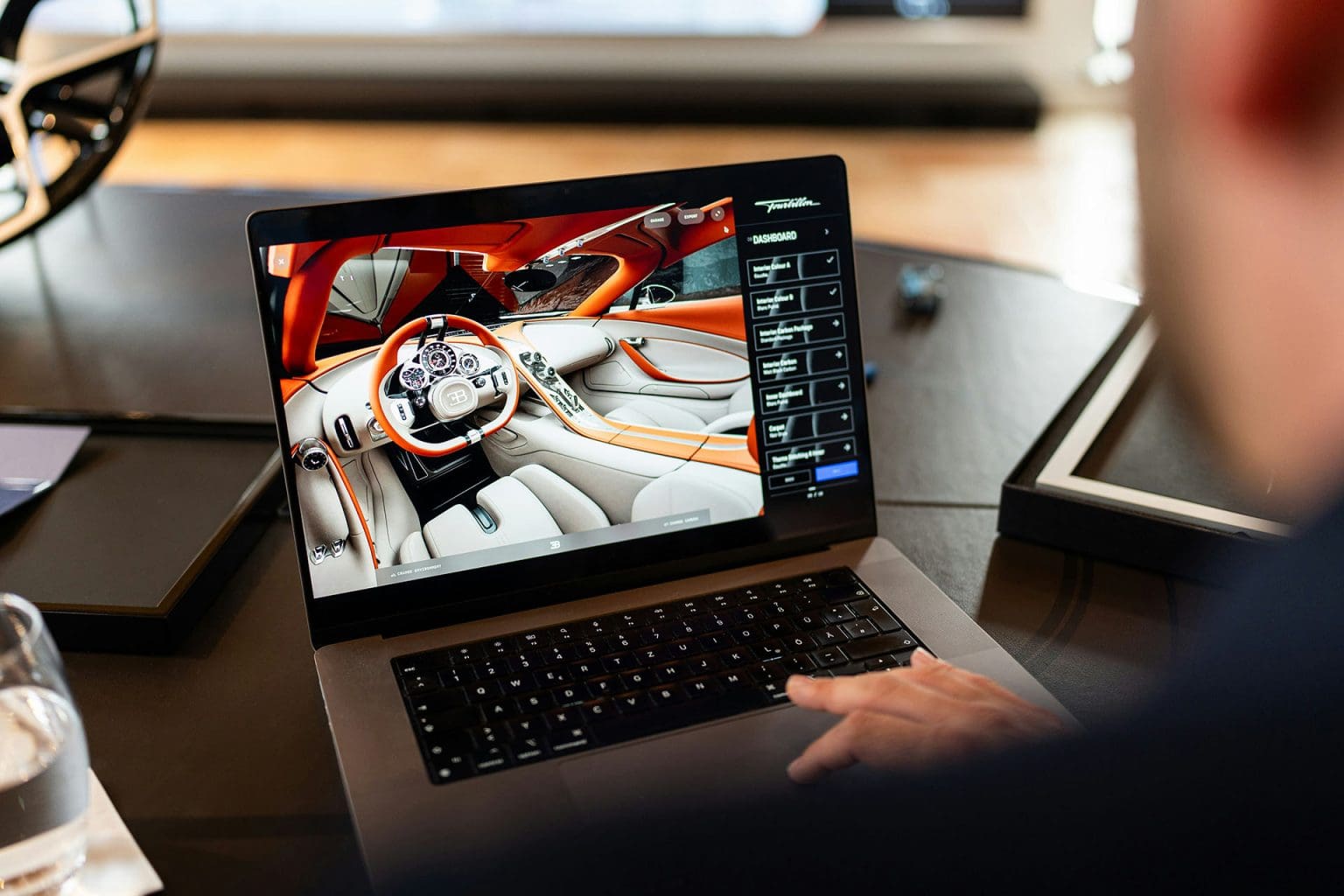 The Bugatti Tourbillon configurator - creating personal masterpieces