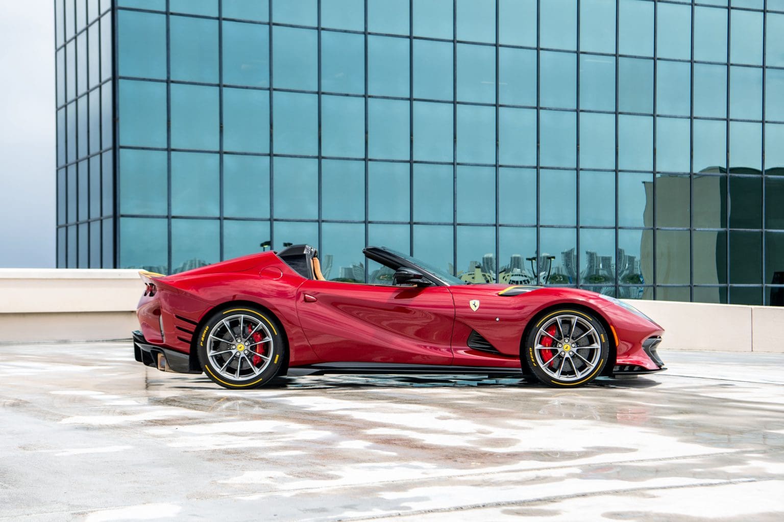 Ultra-Rare 2024 Ferrari 812 Competizione Aperta Heads to Auction