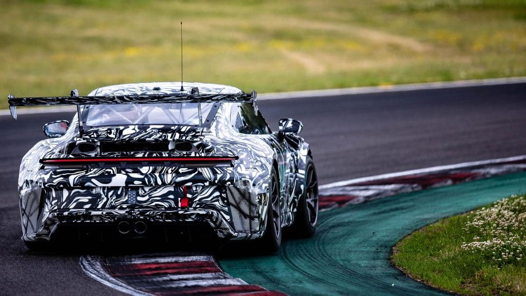 Porsche unveils new 911 Cup car for 2026 racing season